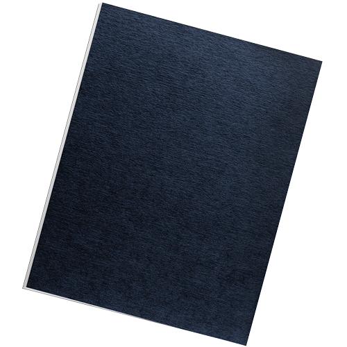 Fellowes Expressions Linen Presentation Covers - Letter Size, Navy Blu ...