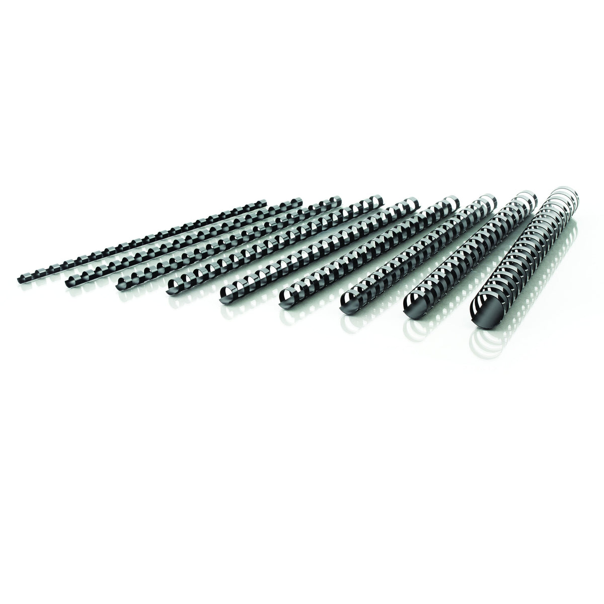 Mead CombBind Binding Spines, 5/16", Black, 125 Pack – Paper Machines