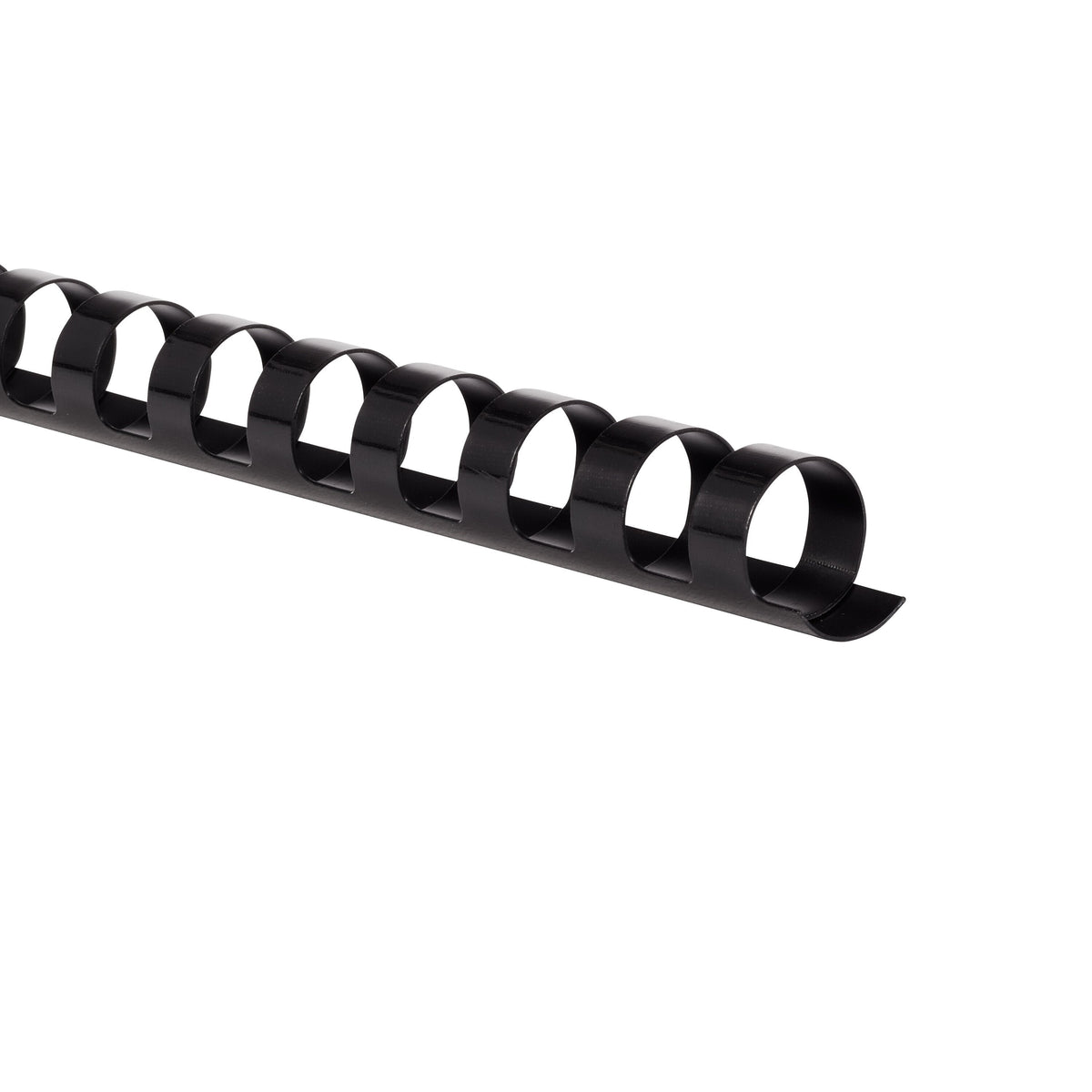 Mead CombBind Binding Spines - 1/2" Black (125 Pack) – Paper Machines
